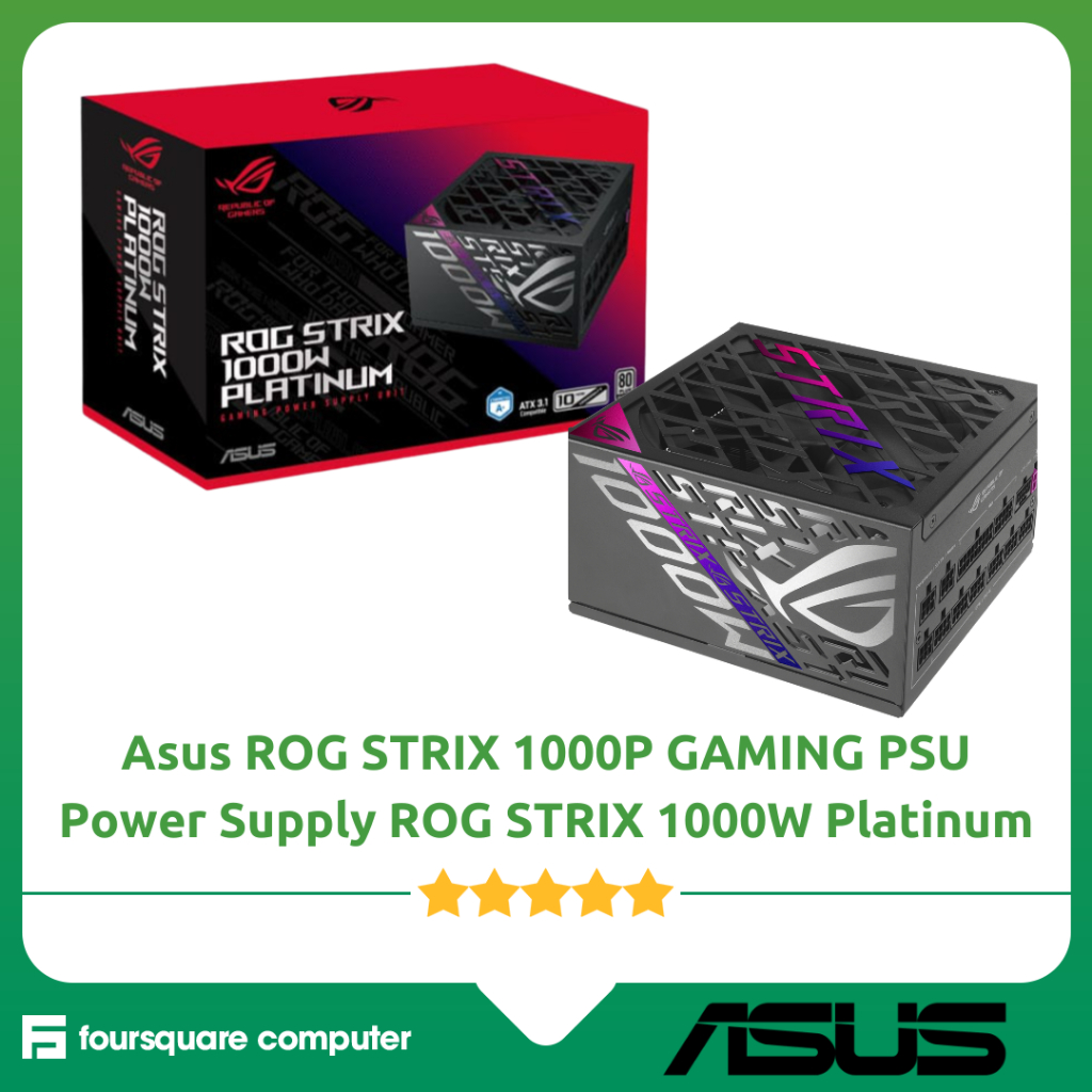 Jual Asus ROG STRIX 1000P GAMING PSU Power Supply ROG STRIX 1000W ...