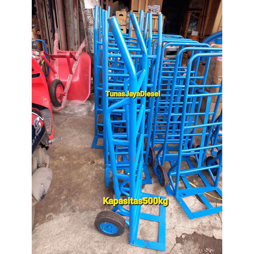 Jual Troli Angkut Barang kapasitas 300kg Dan 500KG | Shopee Indonesia