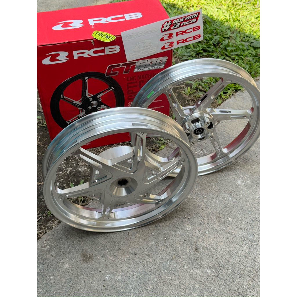 Jual VELG RCB TYPE CT 600 SET DEPAN BELAKANG VARIO 125/150 185x215 RING ...