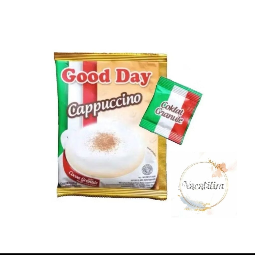 Jual Kopi Good Day Cappuccino sachet 25gr rentengan | Shopee Indonesia