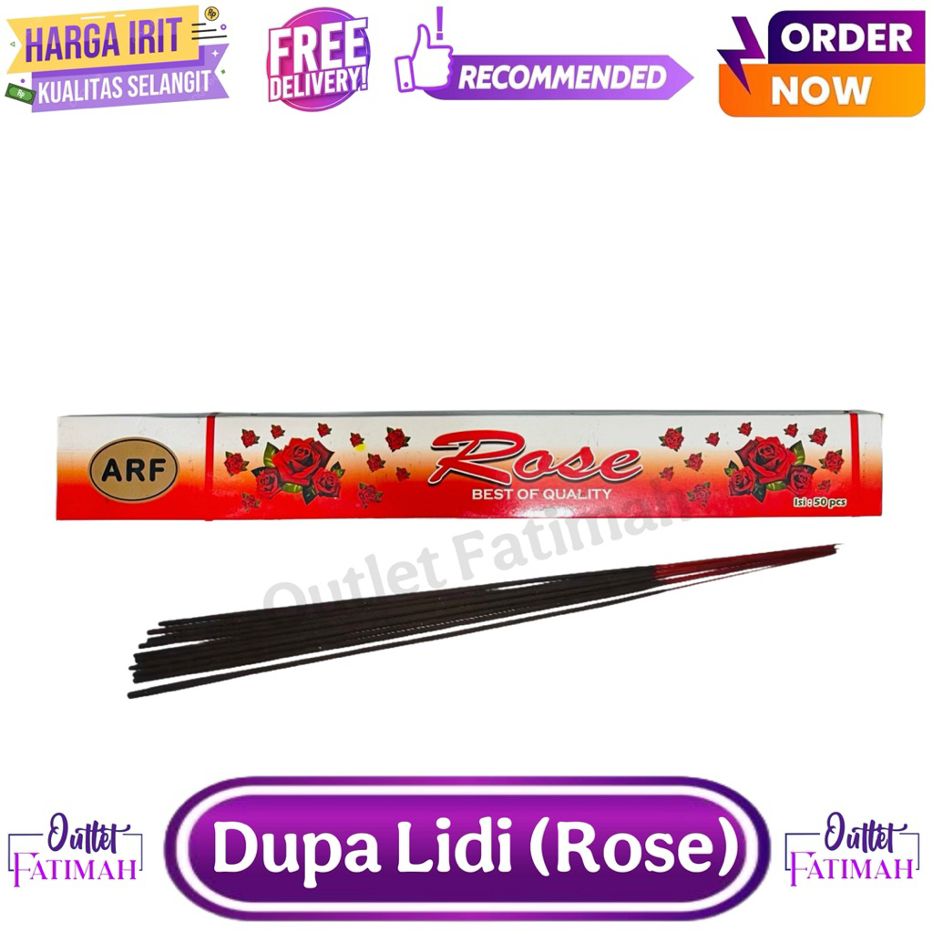 Jual Buhur lidi aroma Rose | Bukhur Lidi | Dupa Hio | Dupa Stick ...