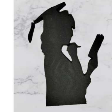Jual PAPAN RUSTIK BUNGA DEKOR PENGANTIN SILUET/ICON Bahan SPON EVA ...