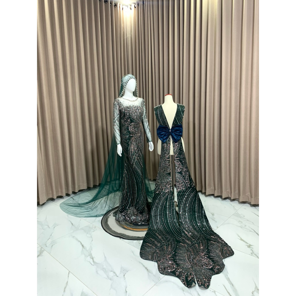 Jual Ijo botol dress luxury | Shopee Indonesia