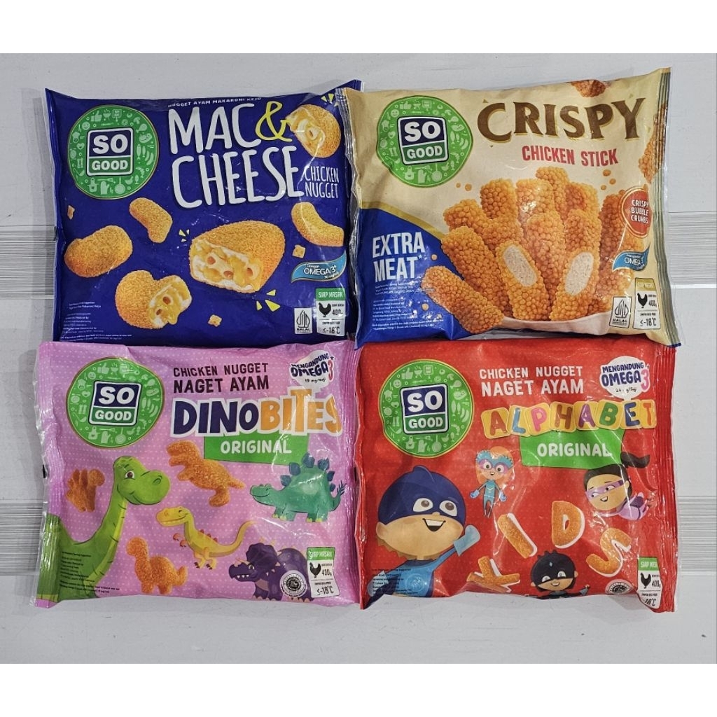 Jual So Good Chicken Nugget Ayam 400g | Shopee Indonesia