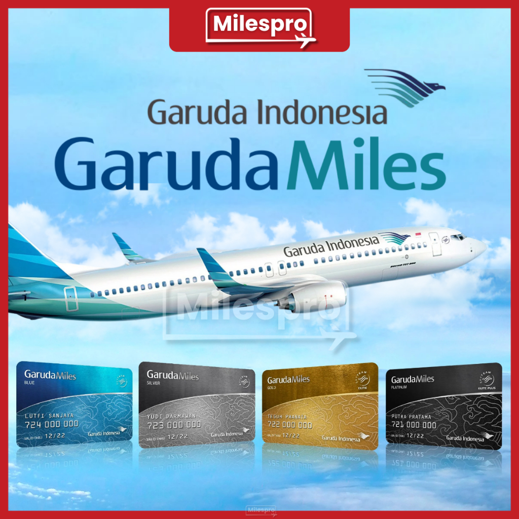 Jual Garuda Miles Garuda Indonesia Garuda Frequent Flyer GA Miles ...