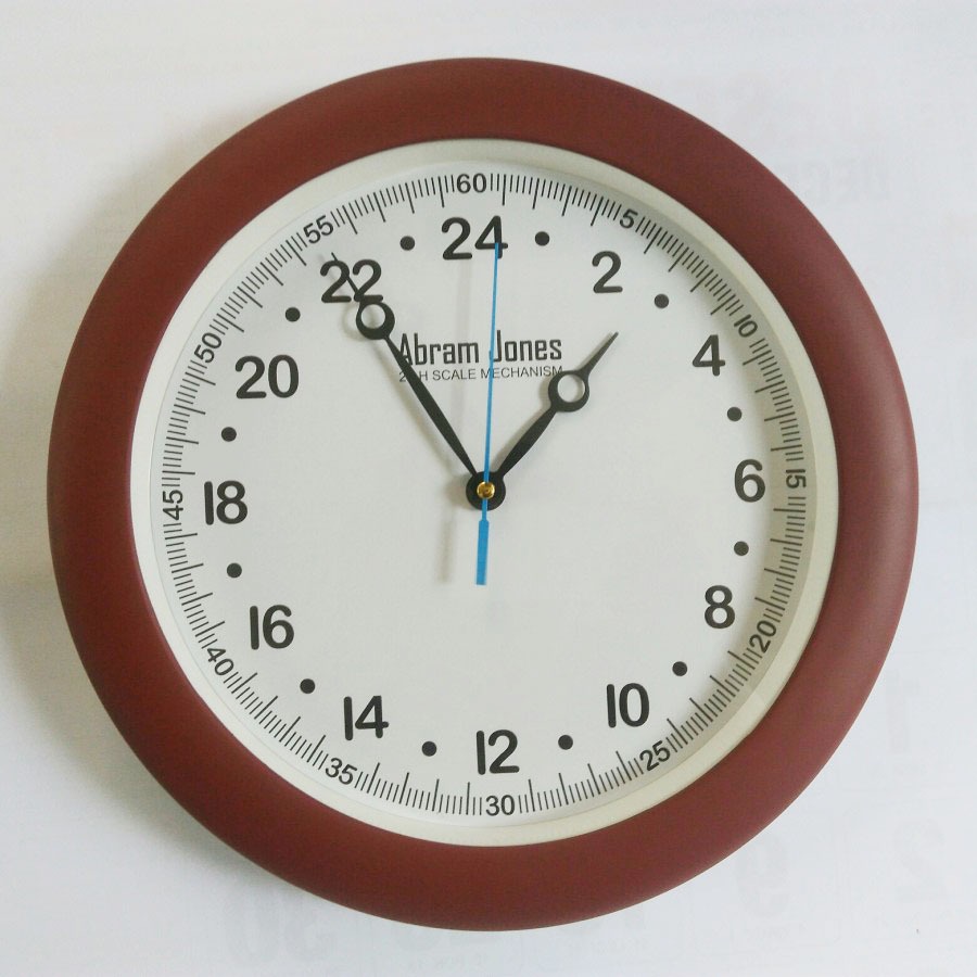 Jual Jam Dinding PrimeOne 24 – Skala 24 Jam Unik, Diameter 30 cm ...