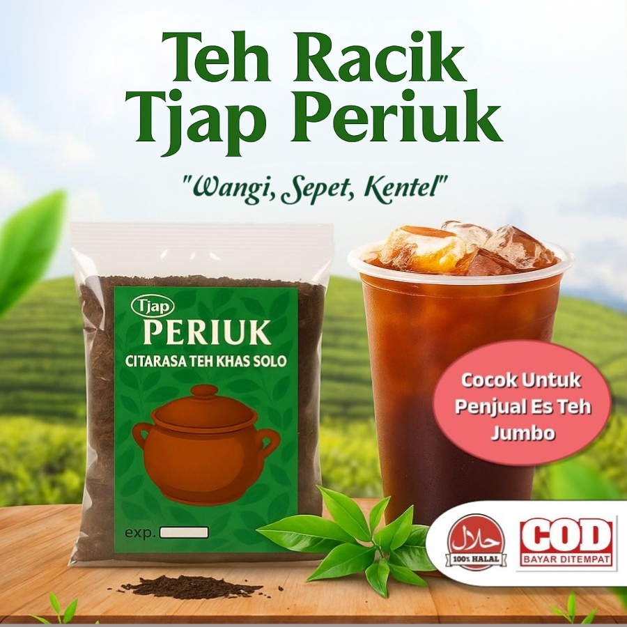 Jual Tjap Periuk - Racikan Es Teh Solo Kemasan 110 Gram Wasgitel Aroma ...