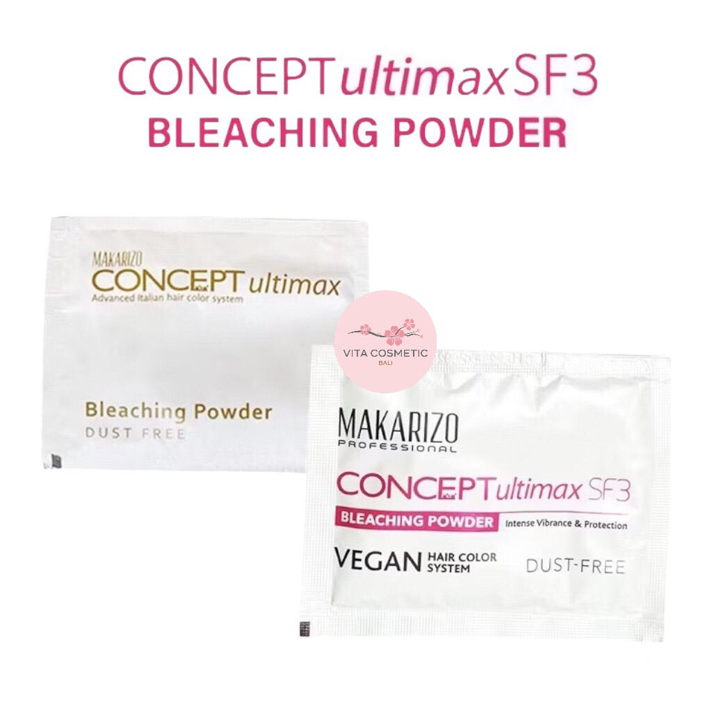 Jual Makarizo Professional Ultimax SF3 bleach Concept Ultimax Bleaching ...