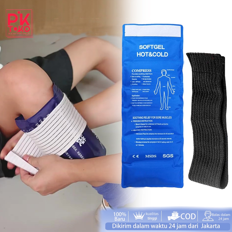 Jual 1set Hot And Cold Pack Gel Kompres Dingin Panas Reusable, Gel Ice ...