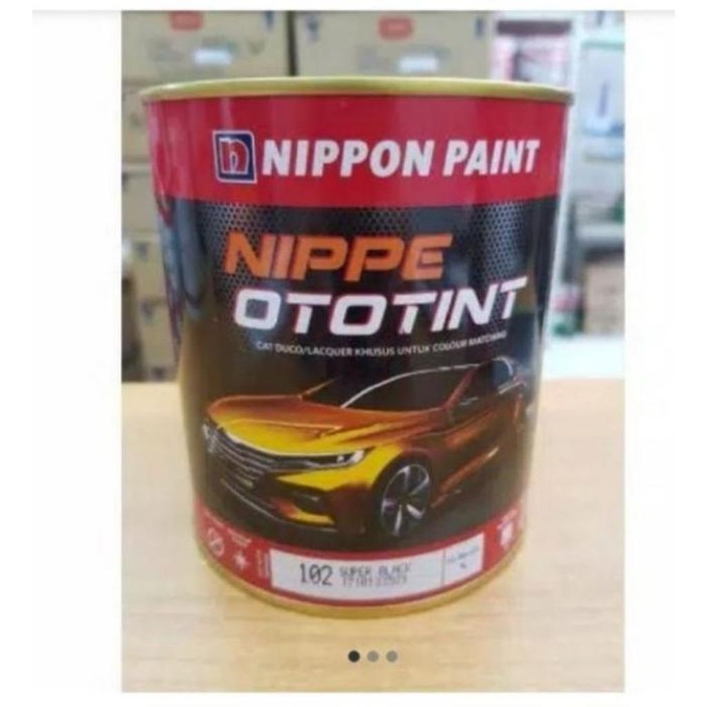 Jual CAT DUCO NIPPON OTOTINT BLACK UKURAN 1KG | Shopee Indonesia