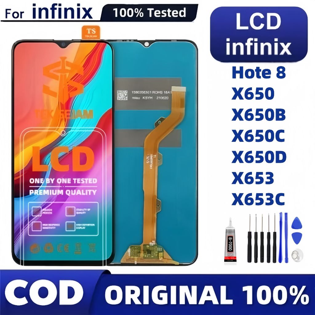 Jual LCD INFINIX X650/KC2/X653/X653C/X650D/KC8/CC7/BB4FULLSET ...