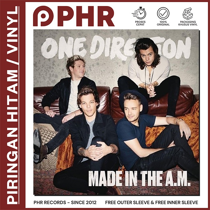 Jual Vinyl ONE DIRECTION - Made In The A.M. [Piringan Hitam] | Shopee ...