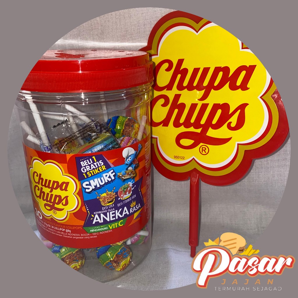 Jual Chupa Chups Assorted Lollipops Toples | Shopee Indonesia