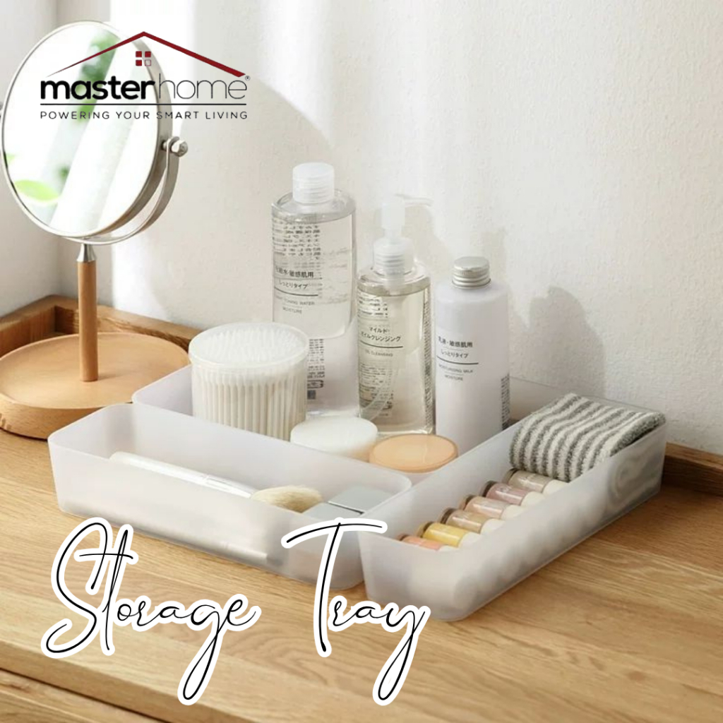 Jual Masterhome Storage Laci Plastik Putih Tebal Serbaguna | Kotak ...