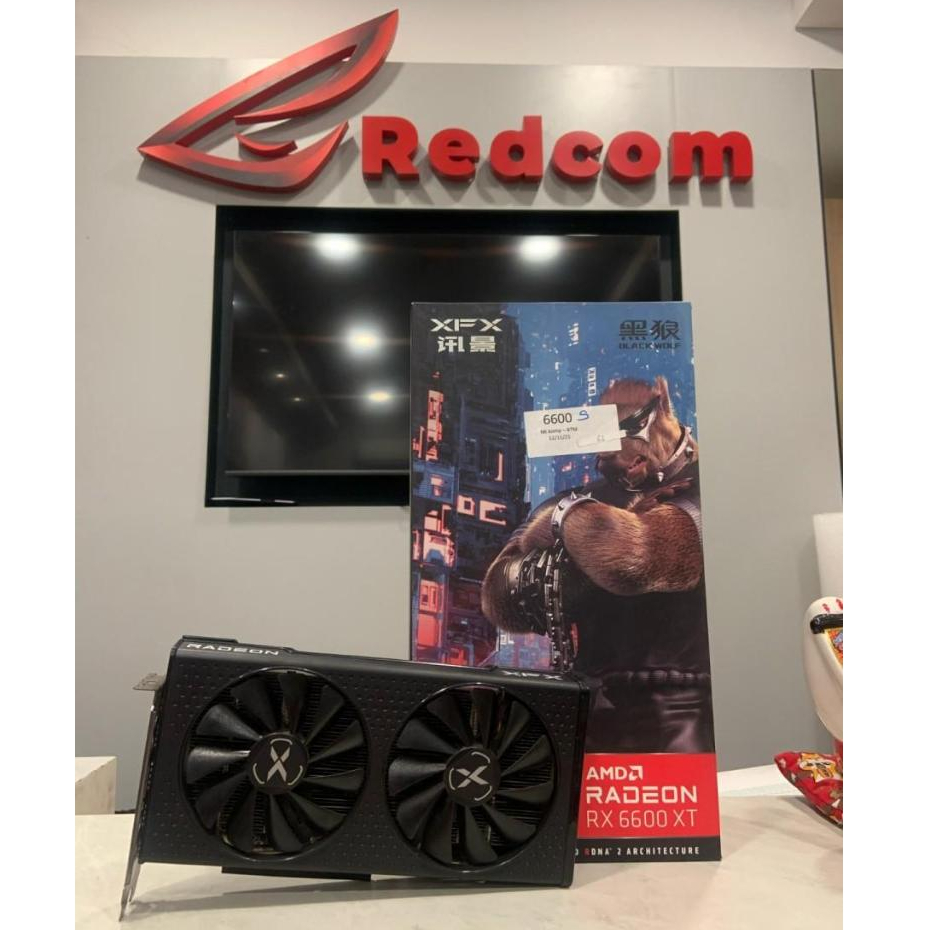 Jual XFX RADEON RX 6600 XT | 2ND FULL BOX | Shopee Indonesia