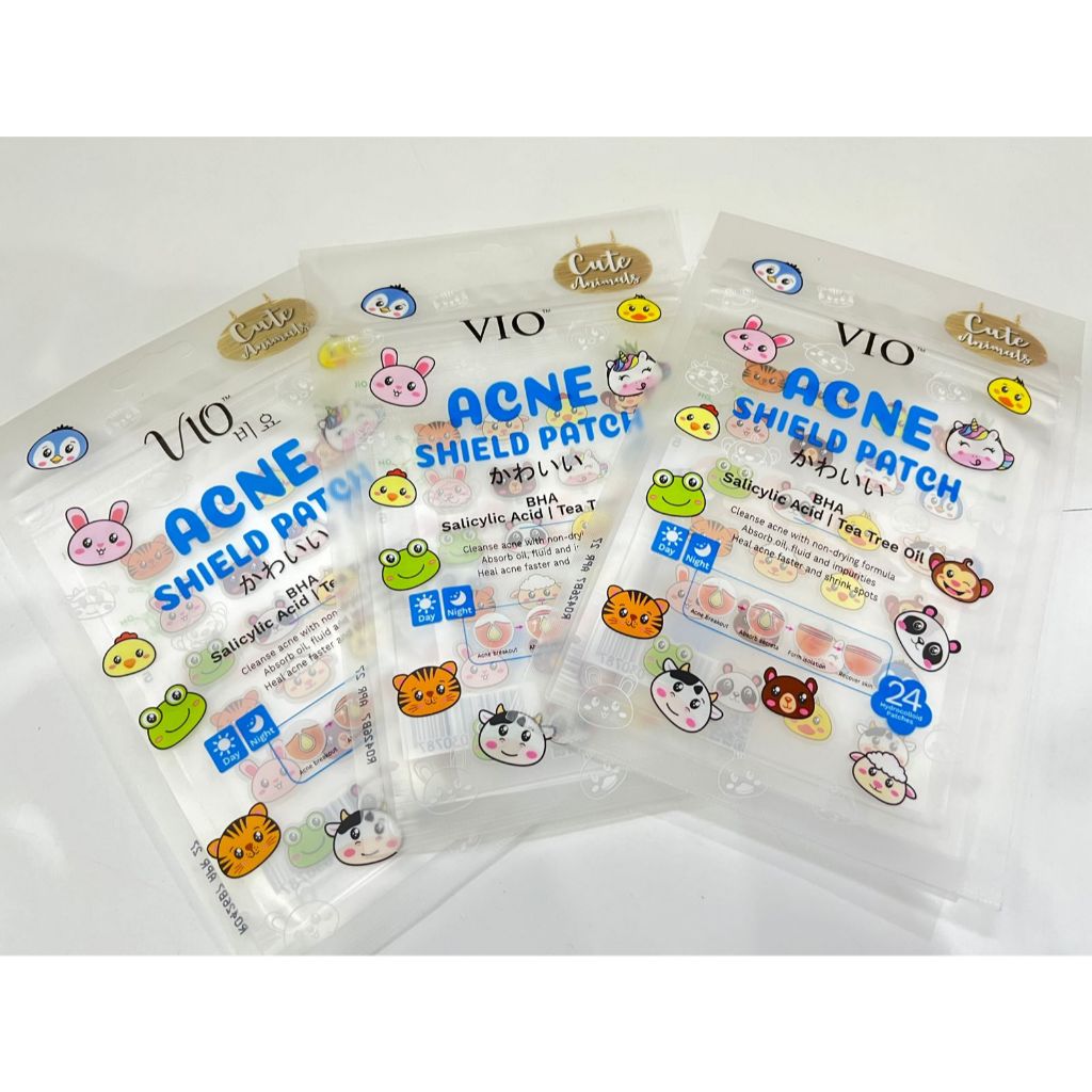 Jual VIO ACNE SHIELD PATCH (CUTE ANIMAL) | Shopee Indonesia