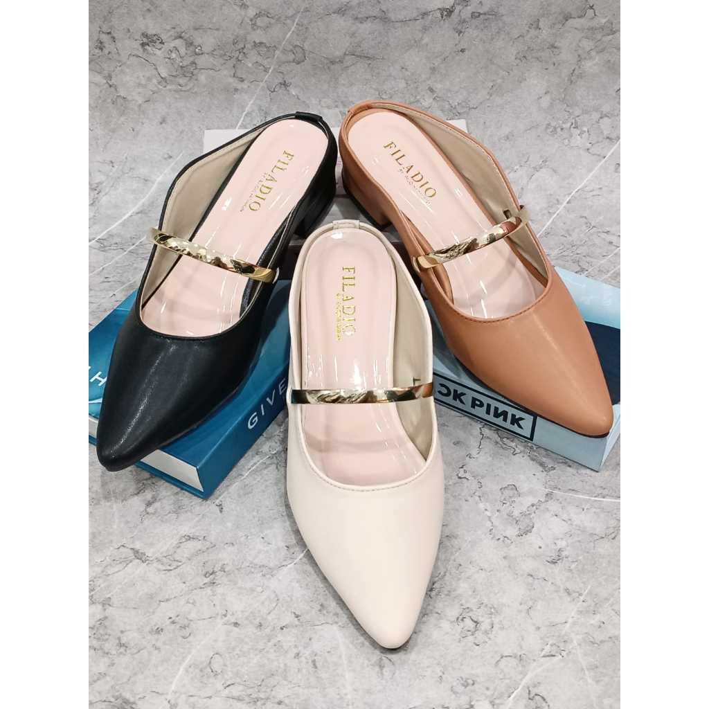 Jual Sandal Wanita Termurah Hak 3 cm FILADIO (RING) | Shopee Indonesia