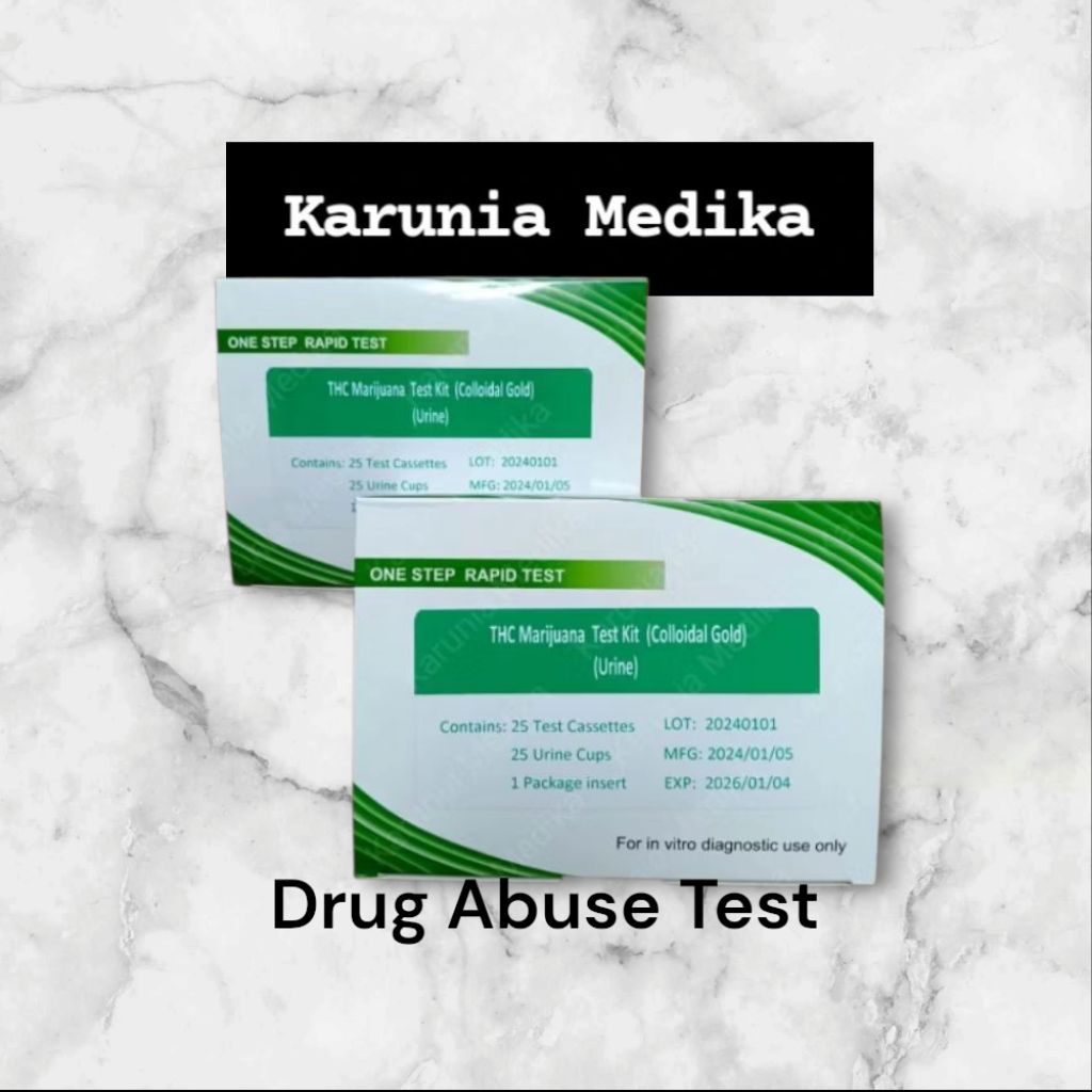 Jual Drugs Abuse Test/Test urine narkoba - 1 Parameter 1 box isi 25 pcs ...