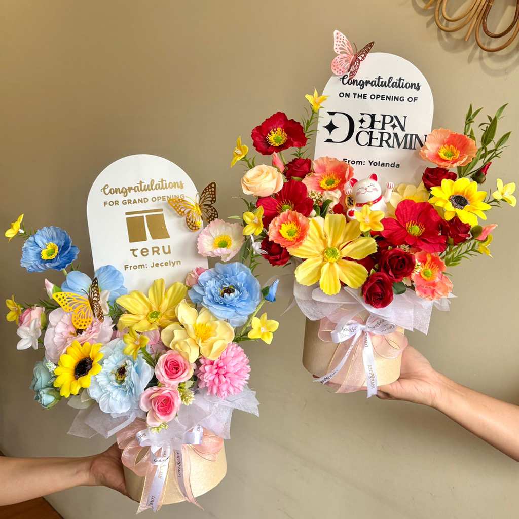 Jual [READY] Korean Flower Bloom Box Akrilik Acrylic Birthday Buket ...