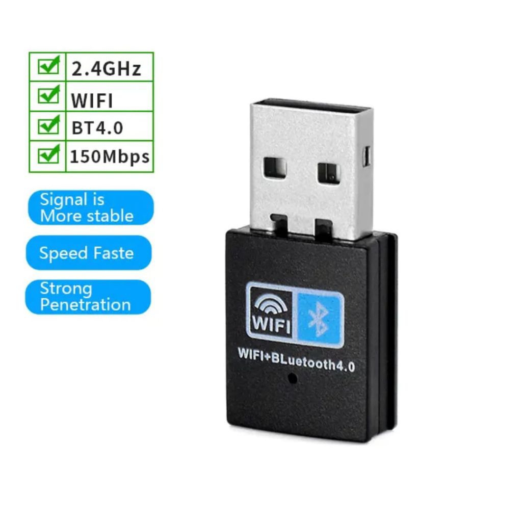 Jual Wifi n Bluetooth 4.0 2in1 Biru /USB Wifi Receiver dongle Single ...