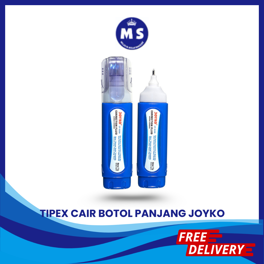 Jual JOYKO TIPE X CAIR/TIPE-X BOTOL PANJANG JOYKO CF-S201PT | Shopee ...