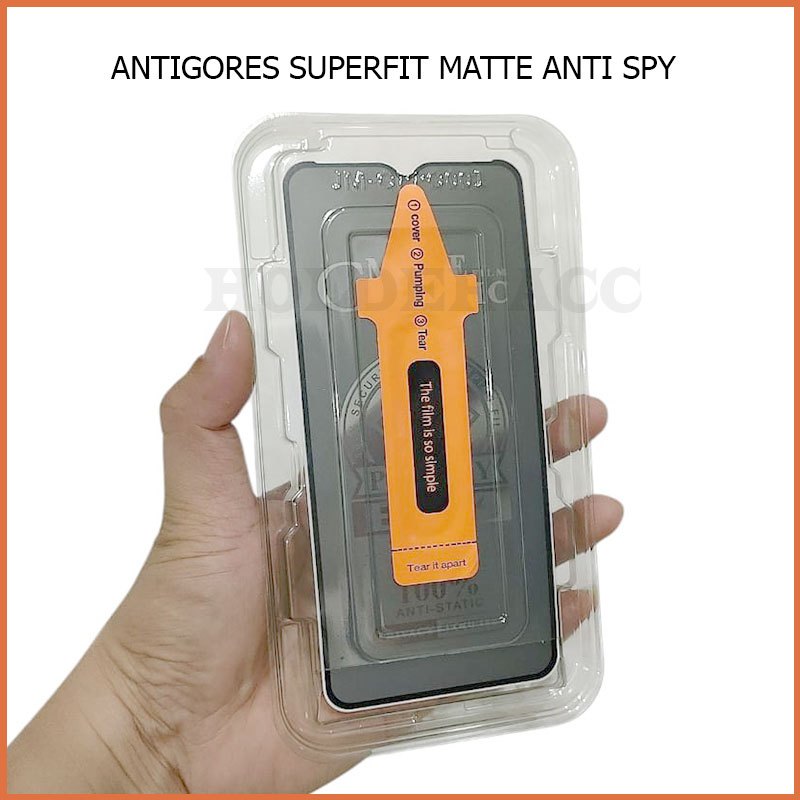 Jual HA AntiGores Model Superfit Anti Spy Anti Gagal Pasang Matte Antikepo ALL Type Itel Vision ...