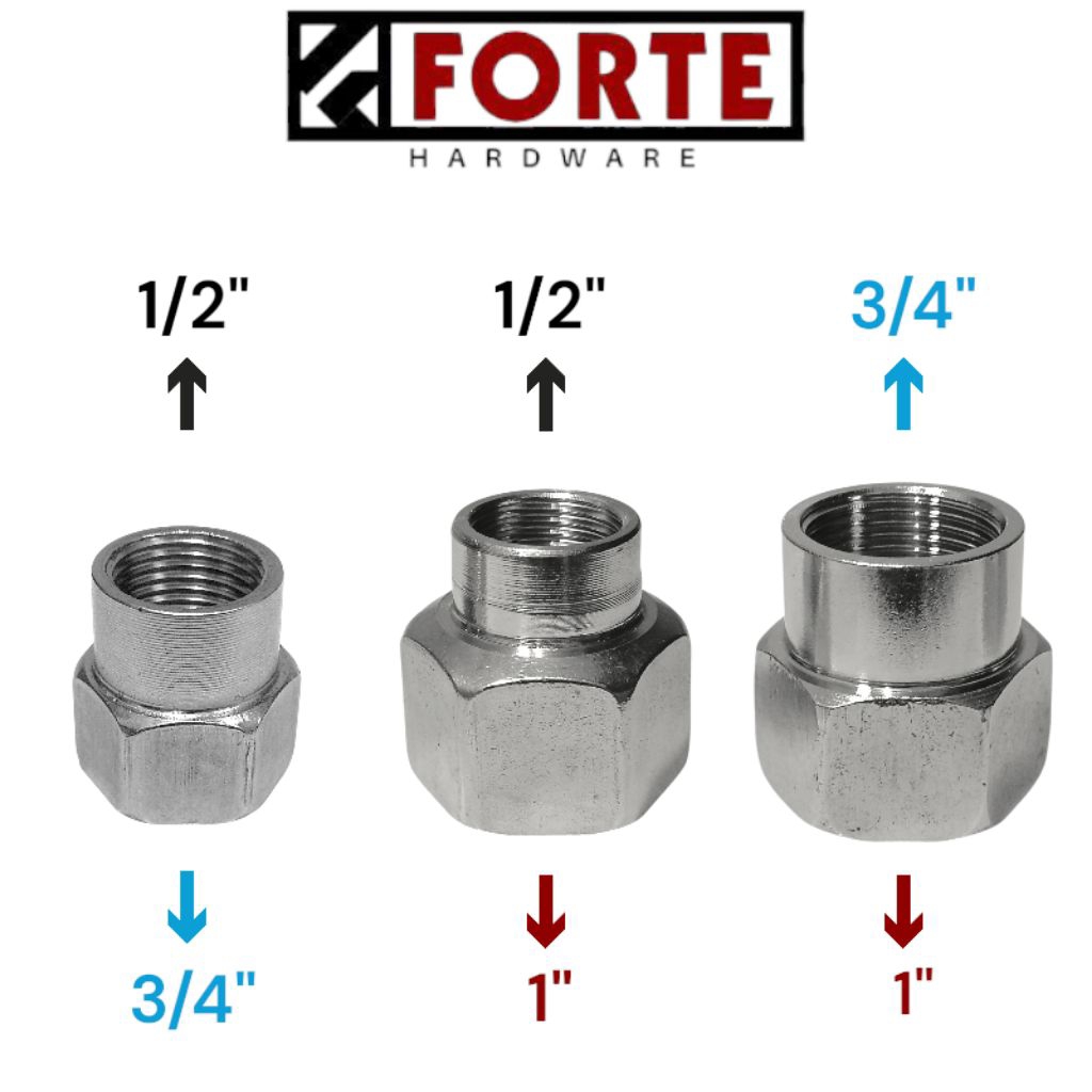 Jual SDD Reducer SS / Sock Drat Dalam Semua Sisi 1/2" x 3/4", 1/2" x 1 ...