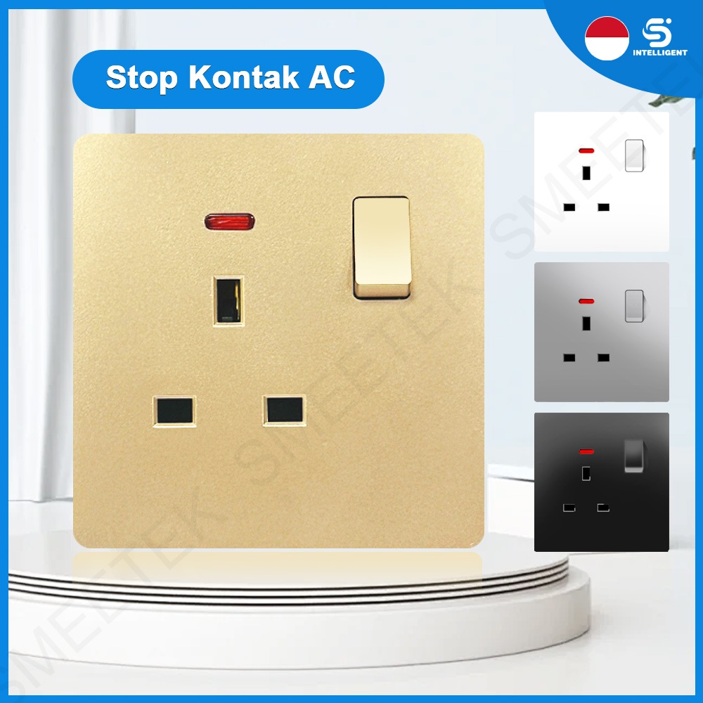 Jual Stop Kontak AC Universal Socket Colokan Listrik IB OB Stop Kontak ...