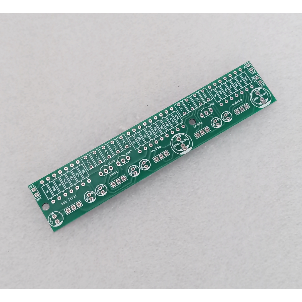 Jual PCB Mono Tone Control Transistor Plus Middle Dan Subwoofer ...