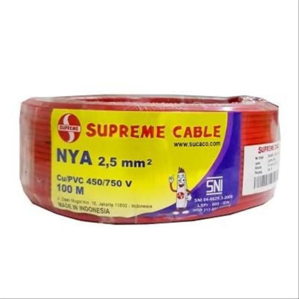Jual Kabel Tunggal Nya 2.5 mm 100m - Kabel Listrik 2.5mm 100 Meter ...