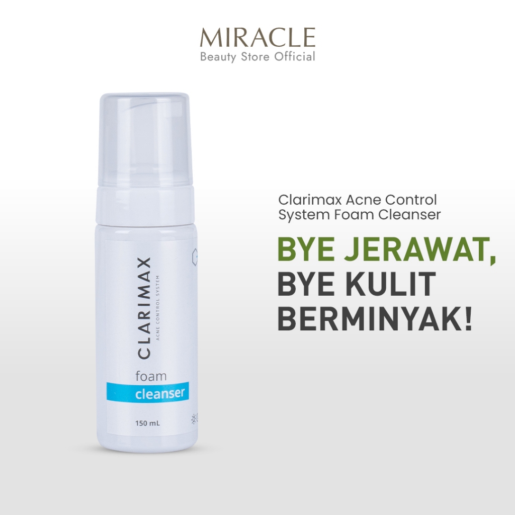Jual CLARIMAX CLEANSER 150ML - CLEANSER OILY ACNE PRONE SKIN | Shopee ...