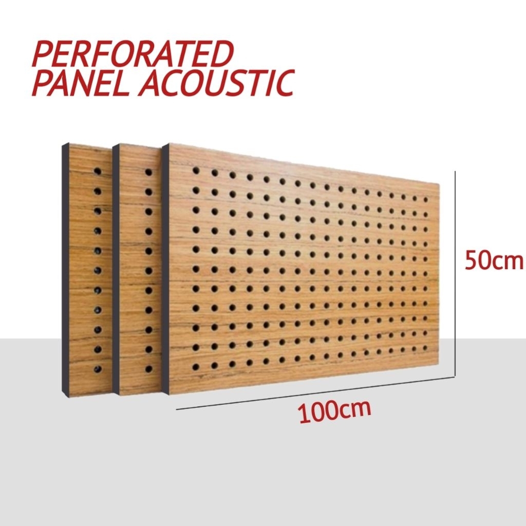 Jual Perforated Panel Akustik Peredam Suara Ruangan | Shopee Indonesia