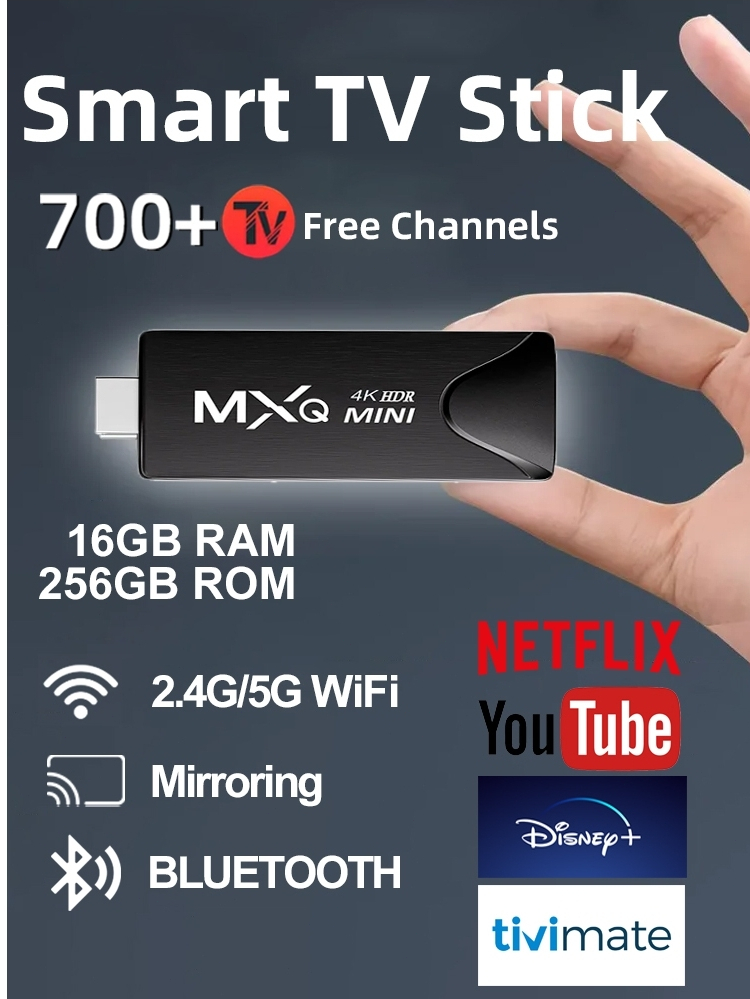Jual Tv Stick Android MXQ MINI Smart TV Stick 5G WIFI Bluetooth Unlock ...
