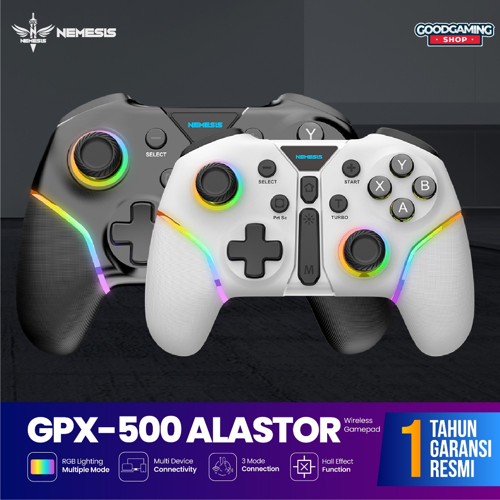 Jual NYK Nemesis GPX500 / GPX-500 ALASTOR Gamepad Wireless 3in1 ...