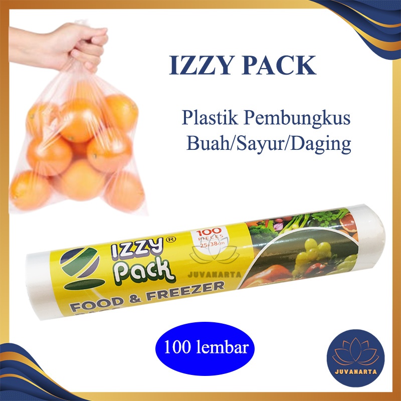 Jual Plastik Buah Sayur Daging Multifungsi Izzy Pack Food and Freezer ...