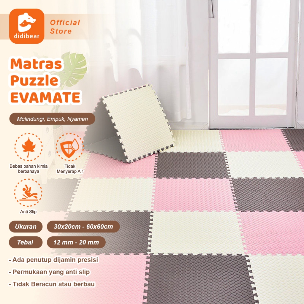 Jual Didibear Playmate Bayi Puzzle Karpet Alas Penjaga Bermain Baby ...