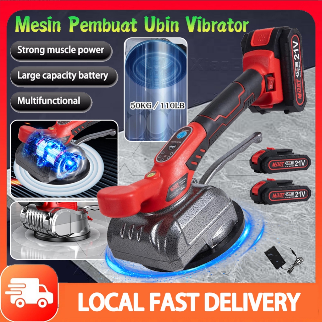 Jual Mesin Pembuat Ubin Vibrator Profesional Tile Laying Machine Dengan ...