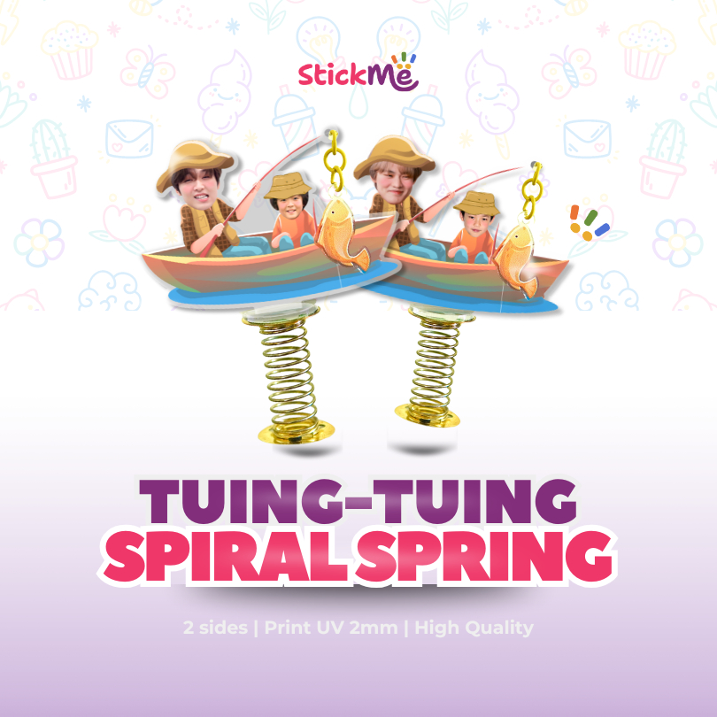 Jual Tuing Tuing Spiral Spring NCT Dream Acrylic KPOP Decoration ...