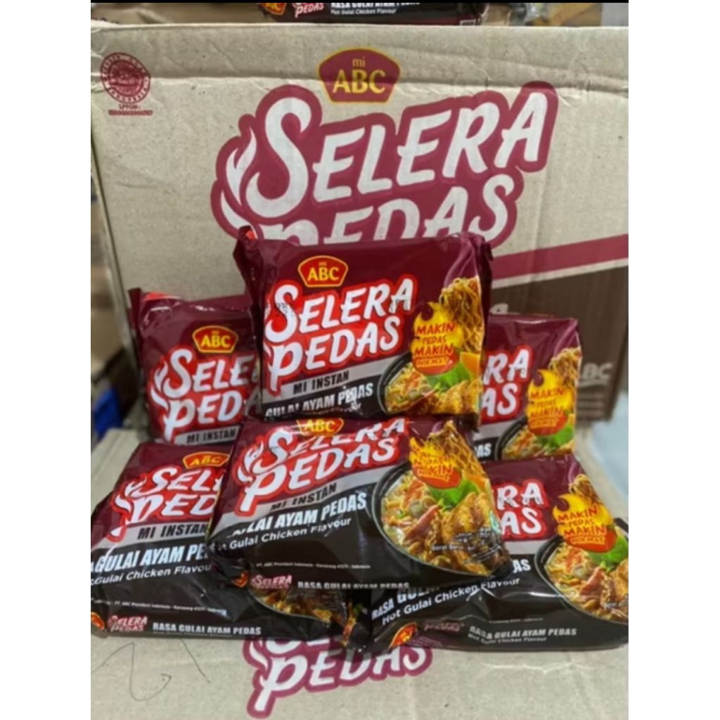 Jual Mie Instan ABC Selera Pedas Exp April 2026 | Shopee Indonesia