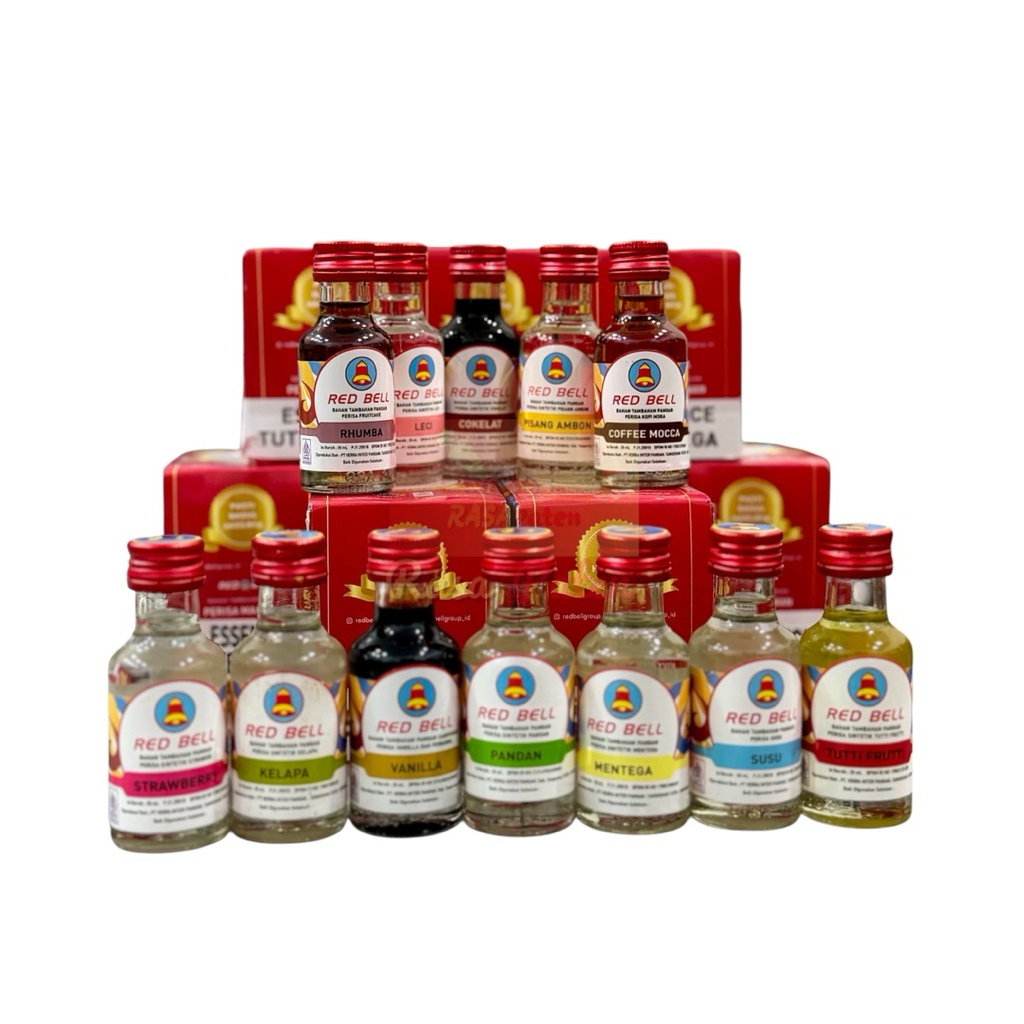 Jual RED BELL ESSENCE (BENING) 30 ml PANDAN Halal BPOM RI COD Satuan ...