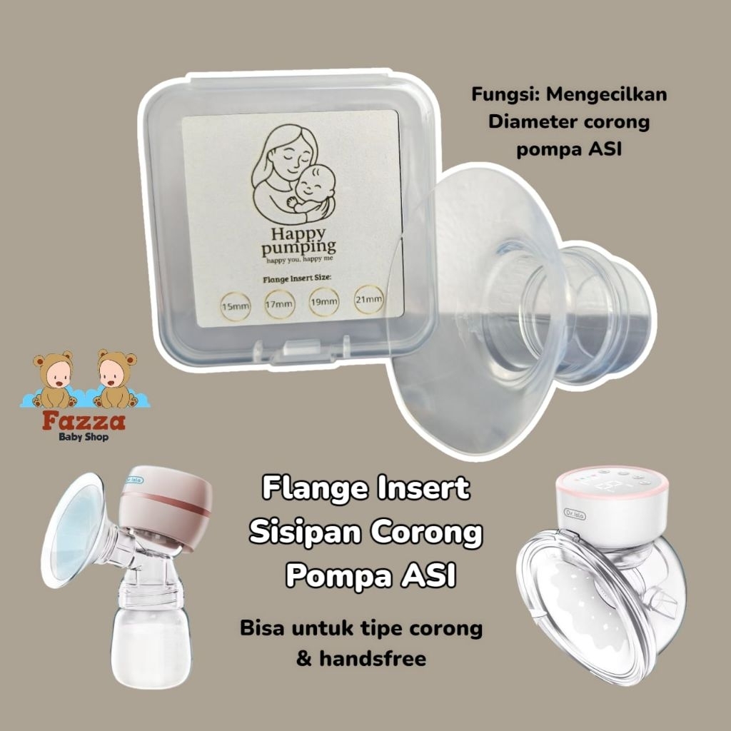 Jual Flange Insert Pompa Asi / Sisipan Corong Pompa ASI / Insert Pompa Asi / booster pompa Asi ...