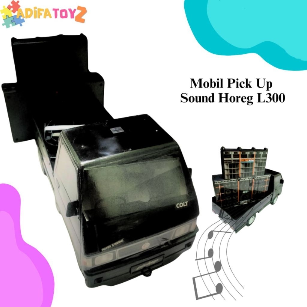 Jual MAINAN MOBIL + SOUND HOREG (PICK UP) L300 ADA LAMPU DEPAN ADA ...