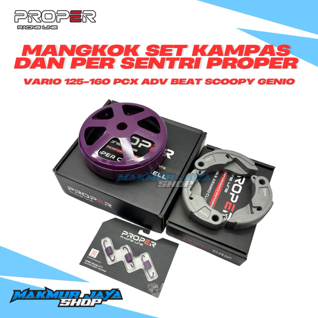 Jual UPGRADE CVT MANGKOK SET KAMPAS GANDA PROPER DAN PER SENTRI PROPER ...
