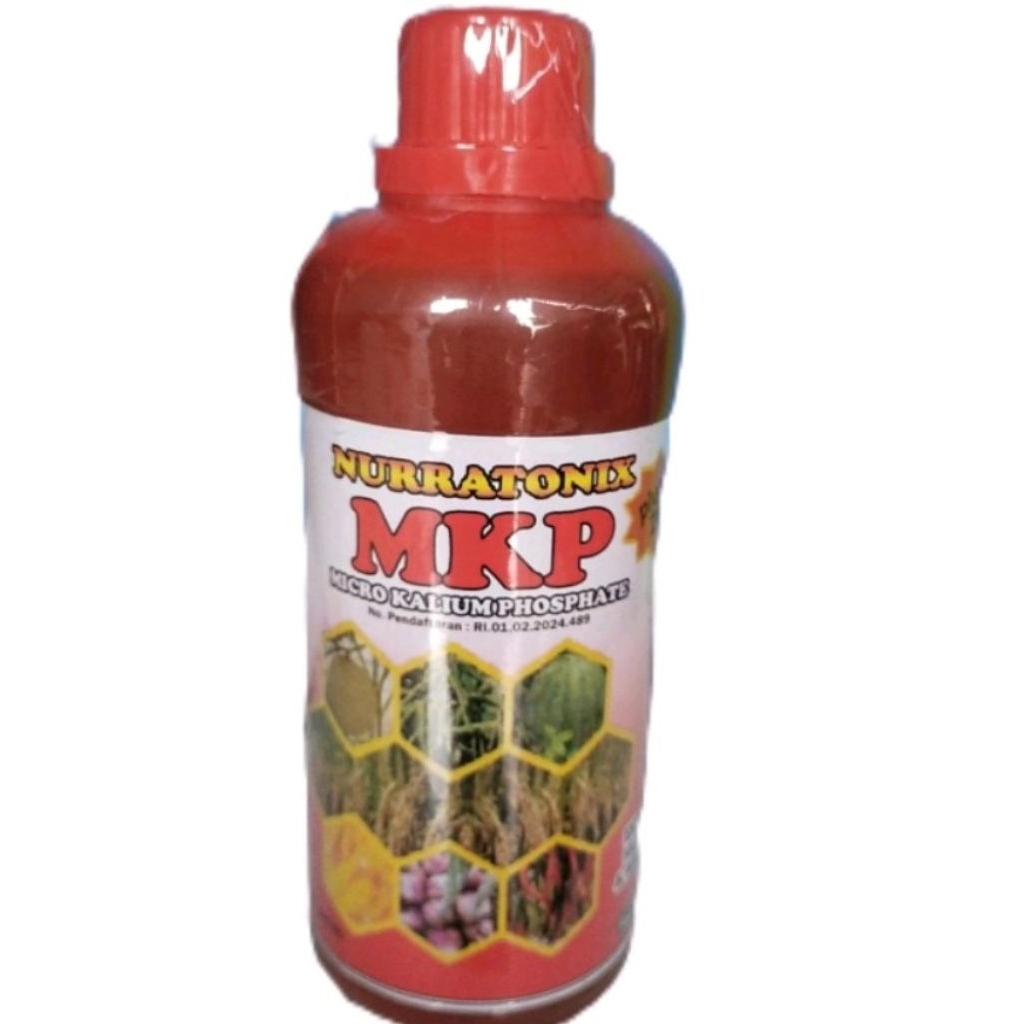Jual MKP NURRATONIX 500 ml, Pupuk pelebat buah, pupuk kalium Phospat, Pengisian buah dan umbi ...