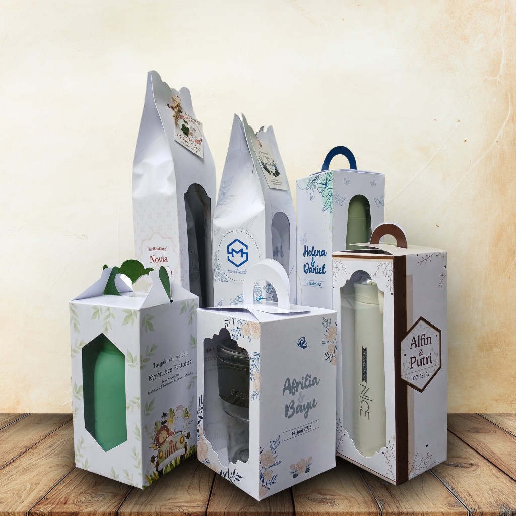 Jual BOX CUSTOM MINIMAL 30PCS (hanya box tanpa botol) , BOX SOUVENIR ...