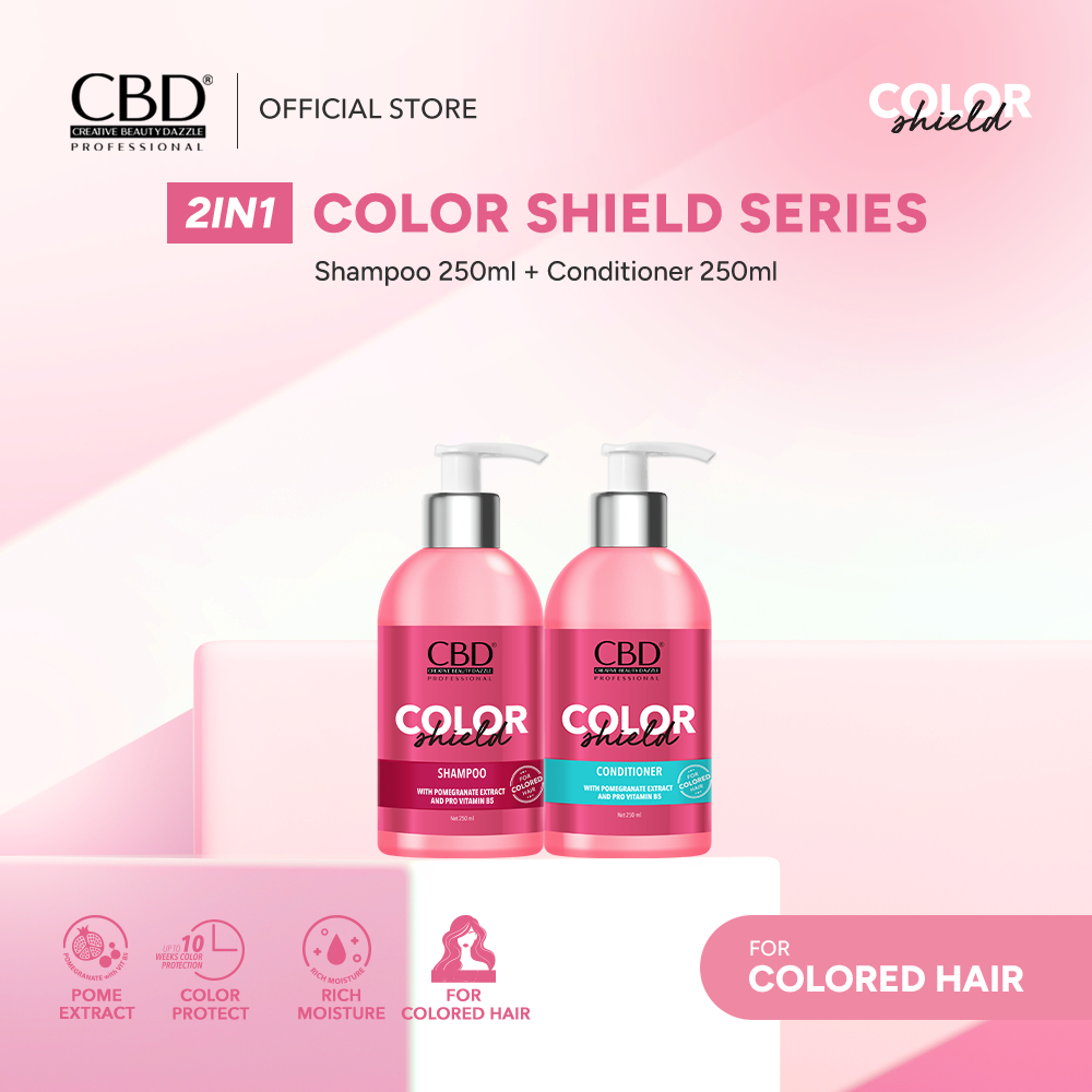 Jual CBD Color Shield Shampoo + Conditioner | Shopee Indonesia