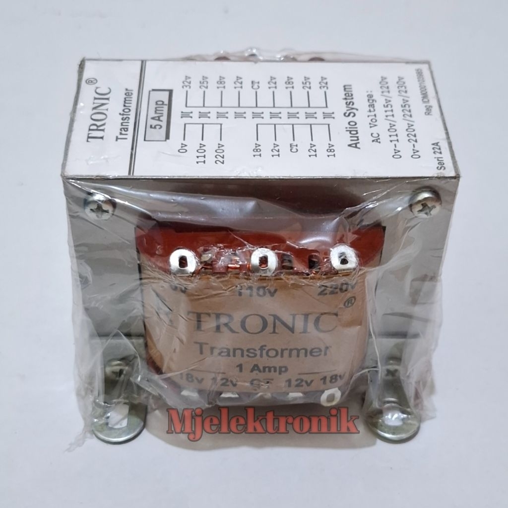 Jual Travo TRONIK CT 32V Murni Travo Besar 5 Ampere Ct 32Volt Tronik ...