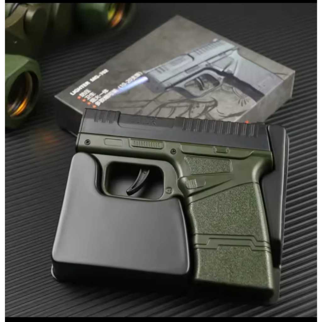 Jual Korek api model pistol ELLCRT lighter 2921 MG-702 | Shopee Indonesia