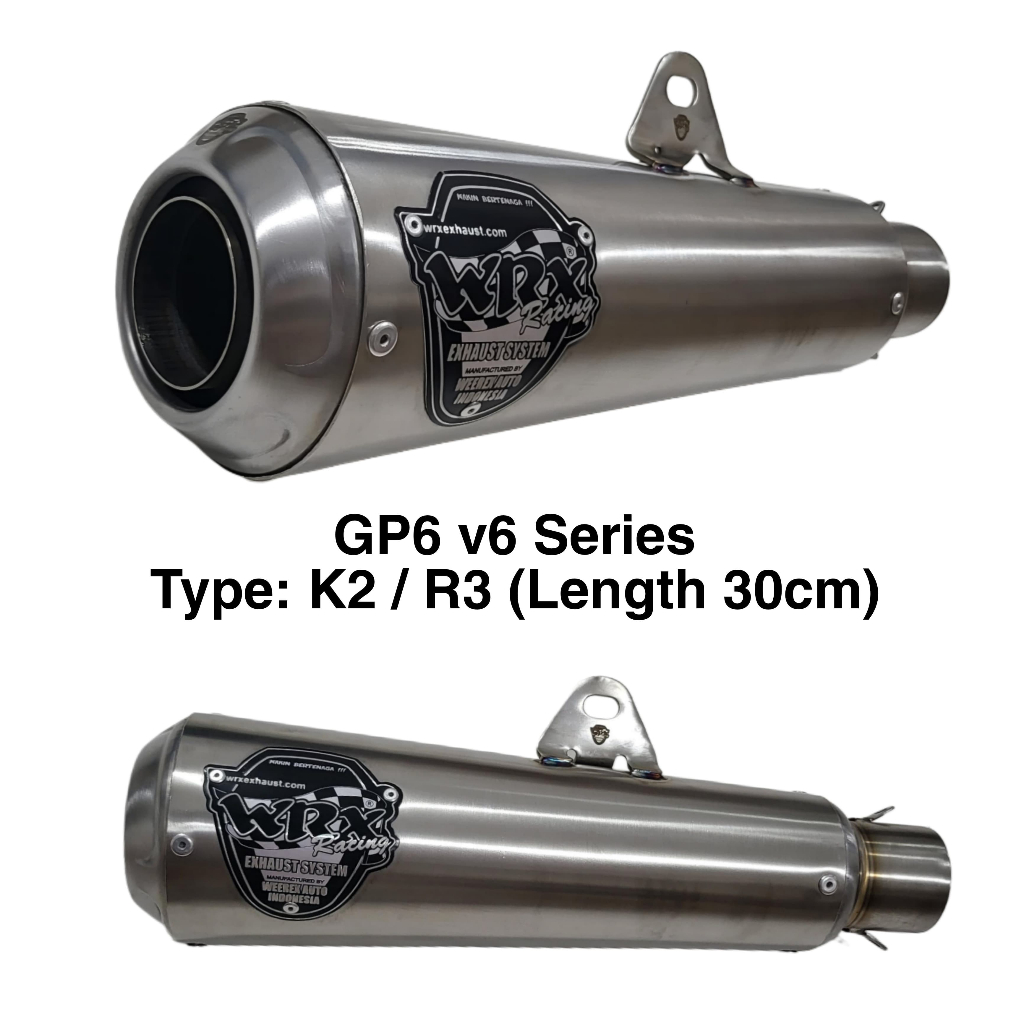 Jual Knalpot WRX GP6 v6 SS K250 New Ninja250Fi | Shopee Indonesia