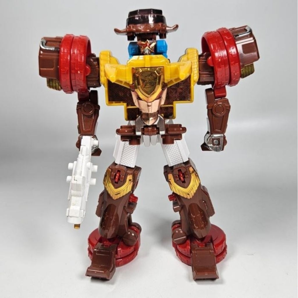 Jual minipla ninninger power rangers ninja steel bison king bandai ...